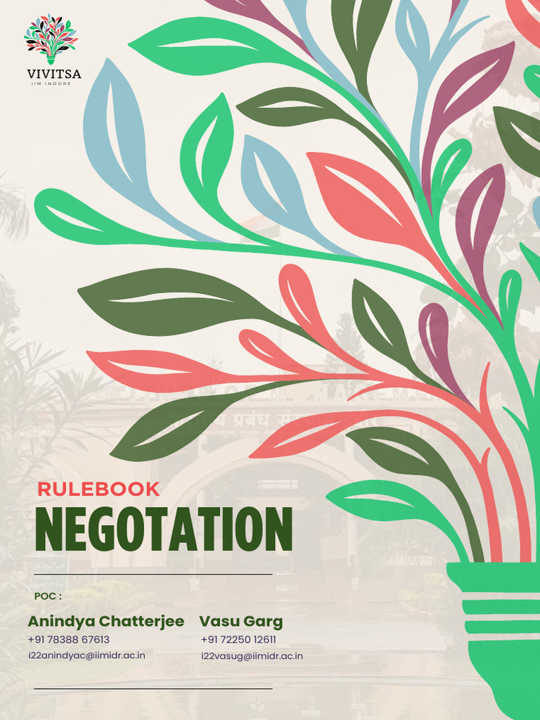 Negotiation Challenge 2024 Overview | PDF | Negotiation | Natural Environment