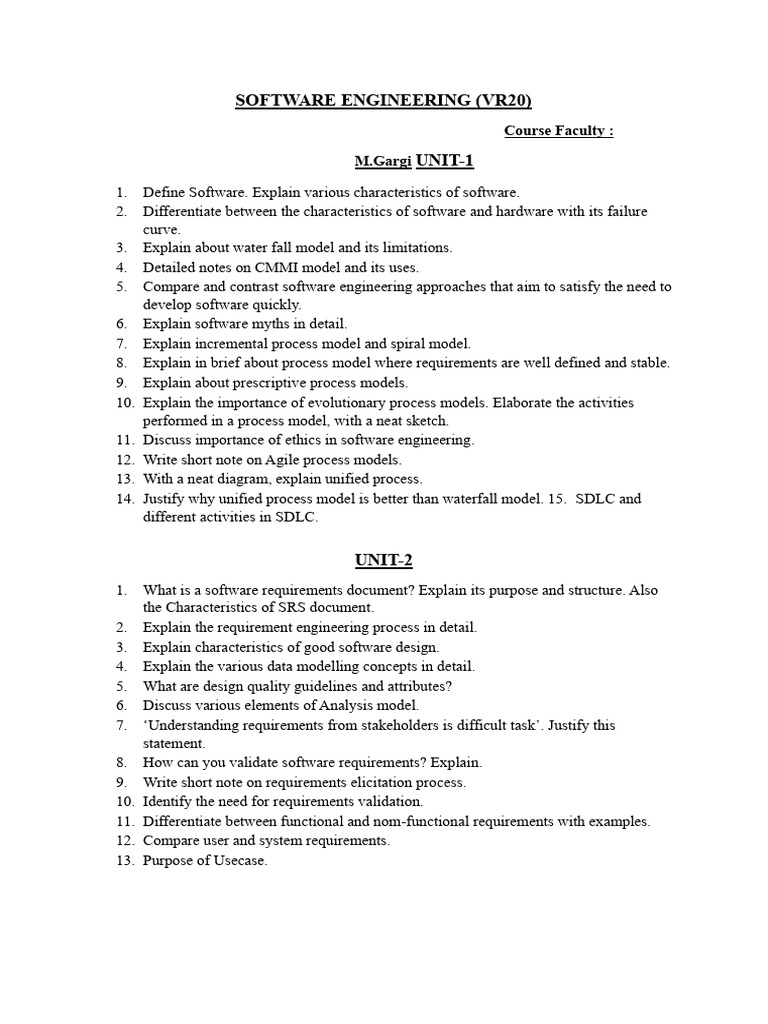 Comprehensive Software Engineering Guide | PDF | Conceptual Model | Use Case