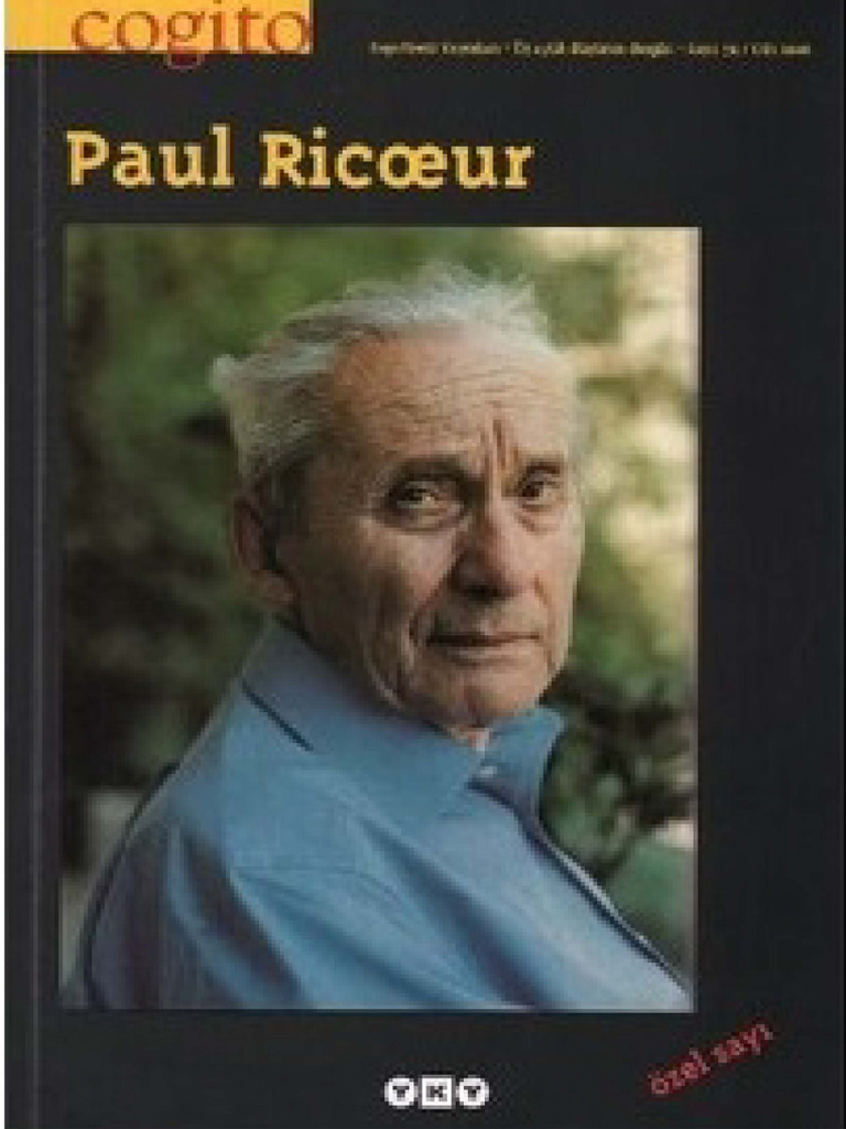 Cogito 56 - Paul Ricoeur | PDF
