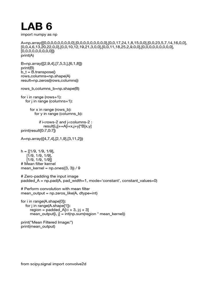 LAB FİNAL | PDF | Digital Signal Processing | Computer Graphics