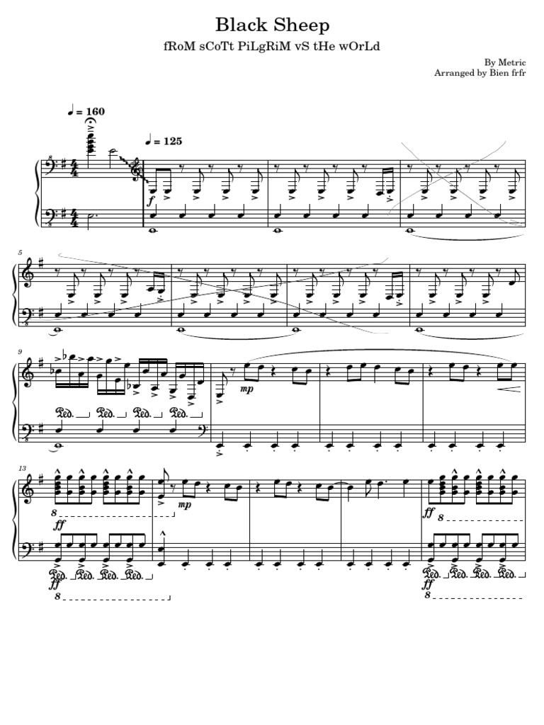 Black Sheep - Metric | PDF