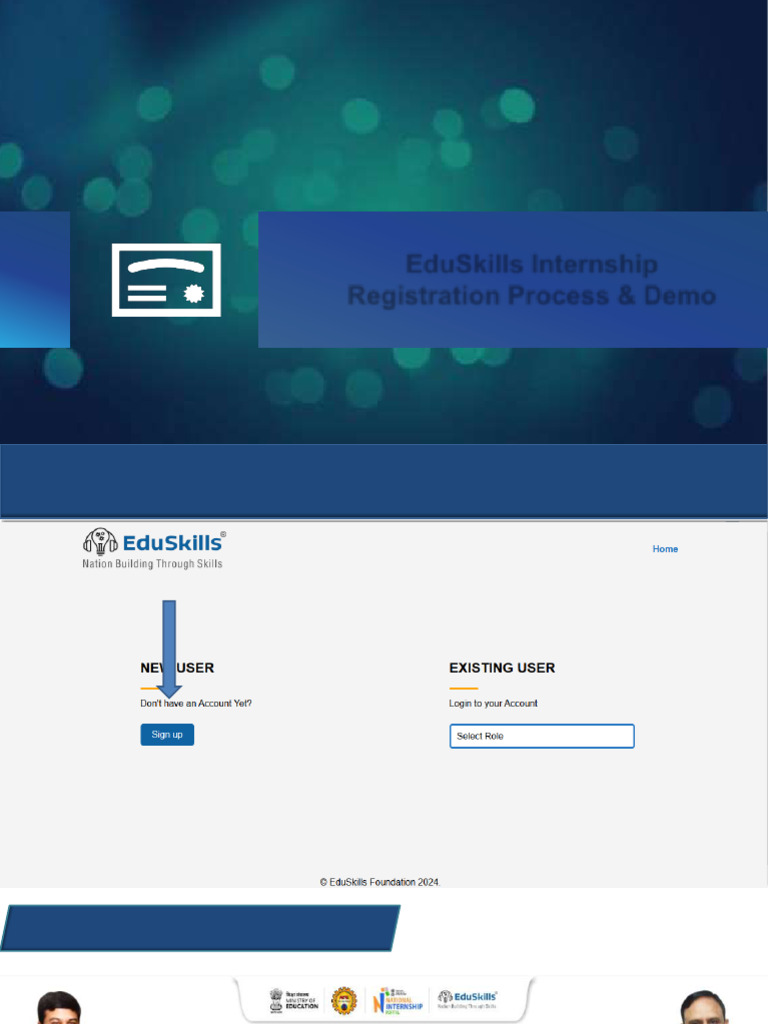 EduSkills Registration Process | PDF