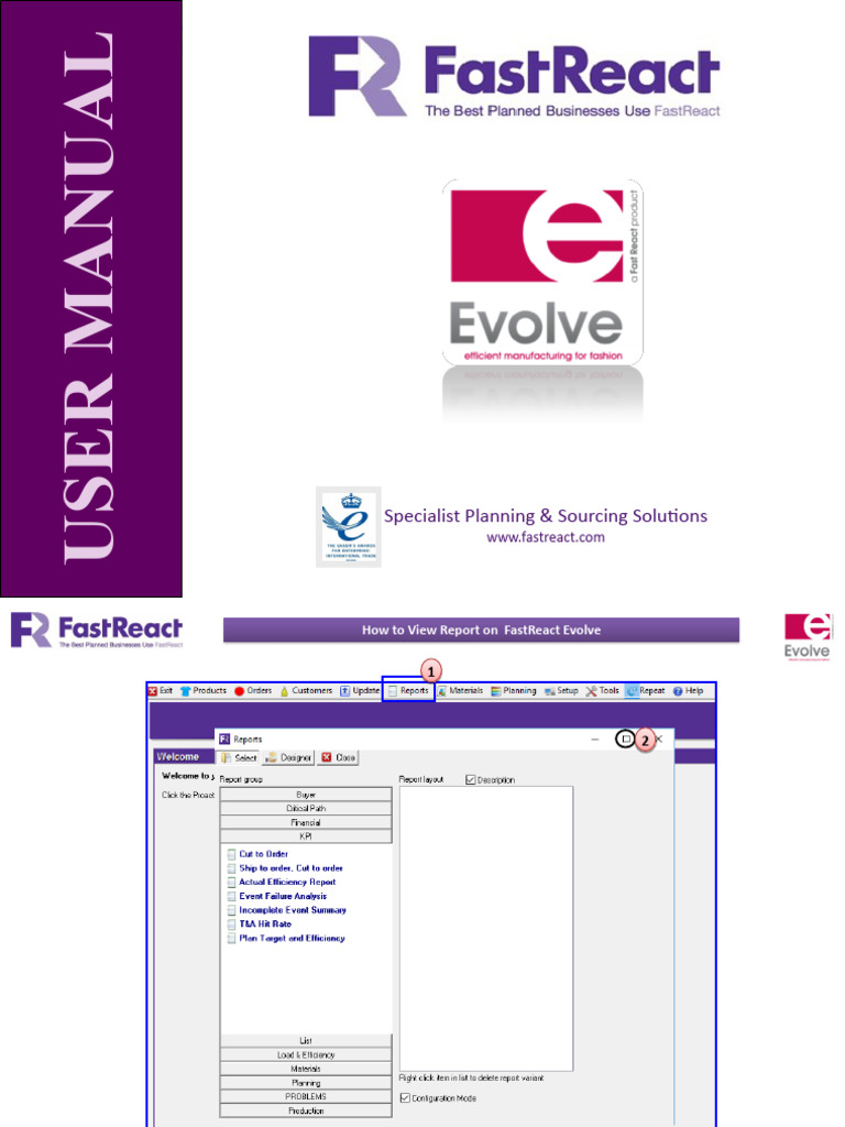 Evolve User Manual - Report Configuration | PDF | Filter (Signal ...