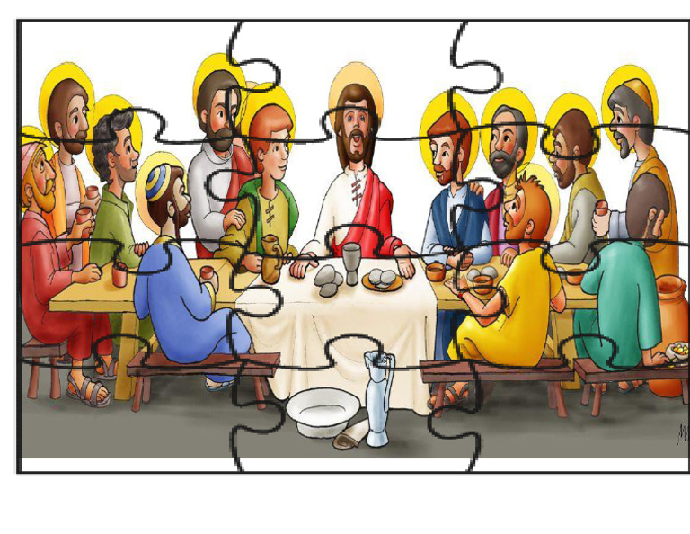 ultima cena rompecabezas | PDF