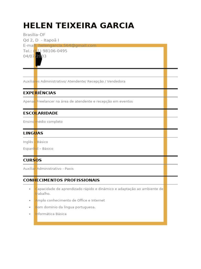 CV-Helen Teixeira Garcia (1) | PDF