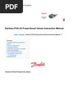 PVG 32 Proportional Valve Parts Manual | PDF | Valve | Actuator