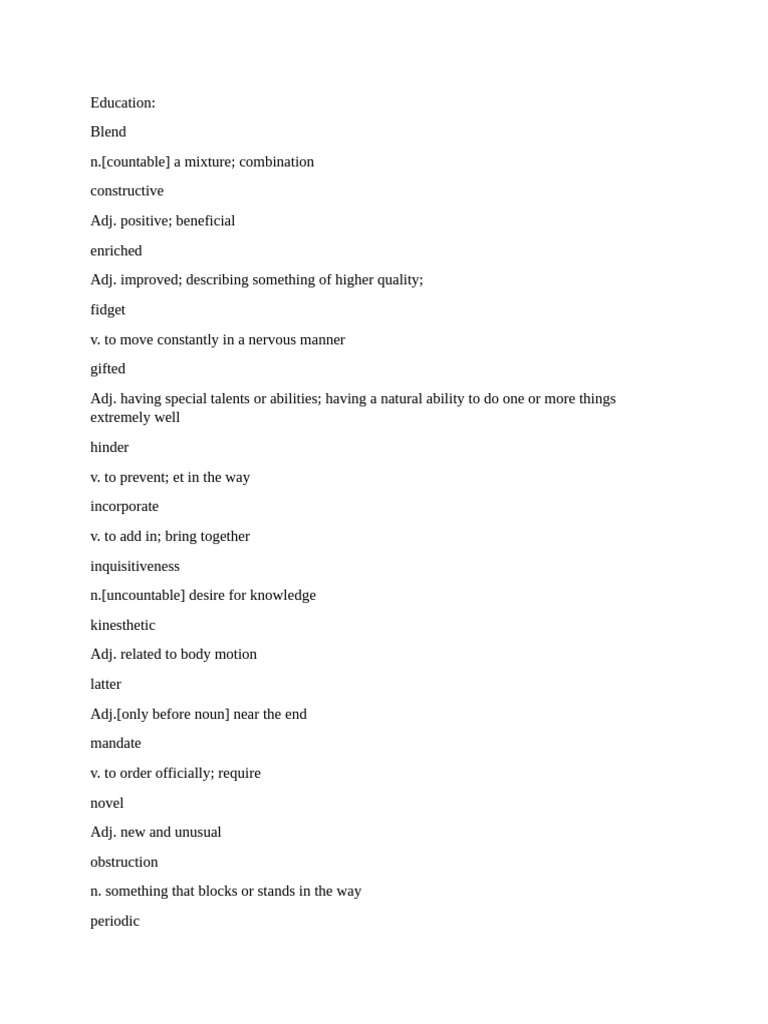 Barron's Essential IELTS Vocabulary Guide | PDF