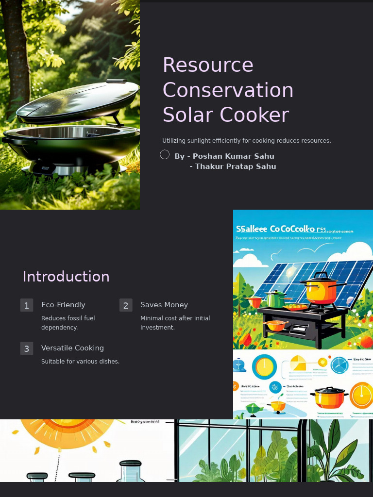 Solar Cooker: Eco-Friendly Cooking Guide | PDF