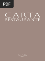 Menu Saona | PDF | pesto | Postres