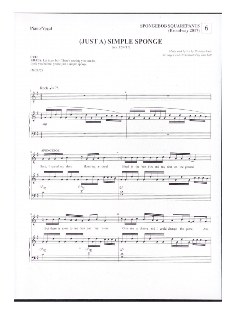 (Just A) Simple Sponge | PDF