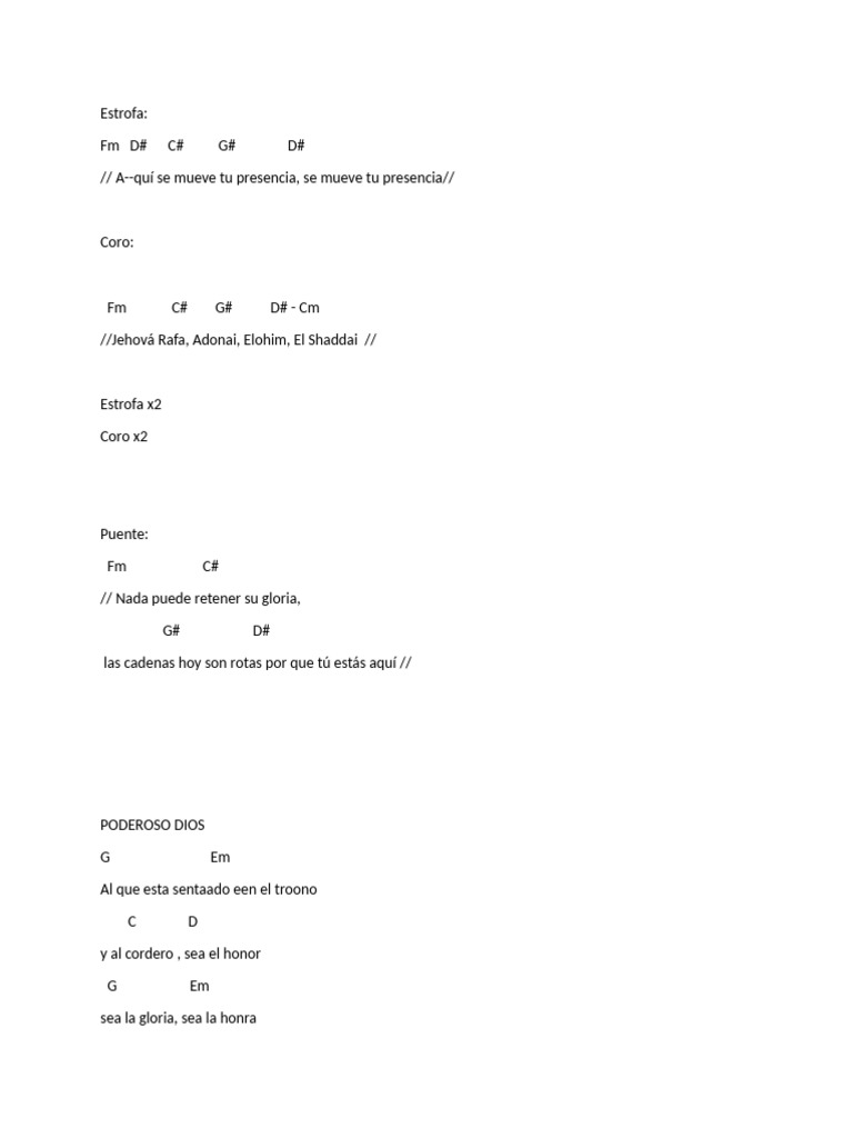 CANTOS | PDF | Concepciones de dios | Creencia religiosa y doctrina