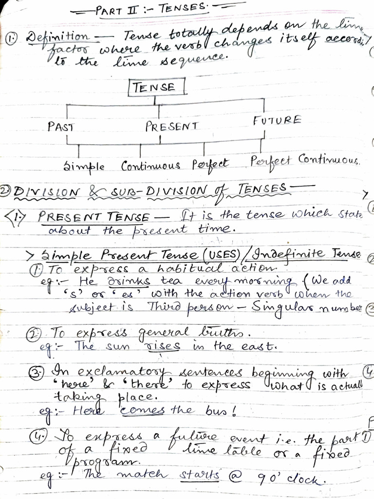 TENSE | PDF | Linguistics | Language Mechanics