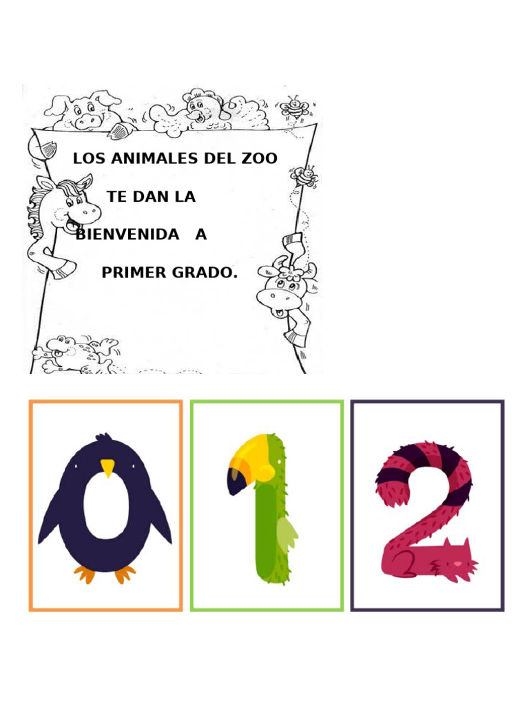Los Animales Del Zoo | PDF