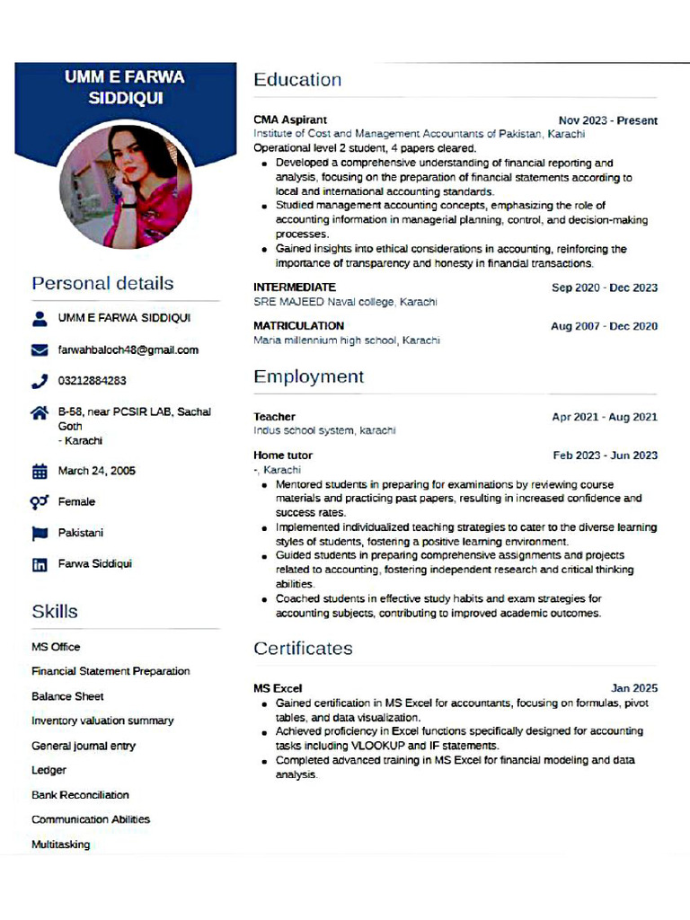 Screen CV | PDF