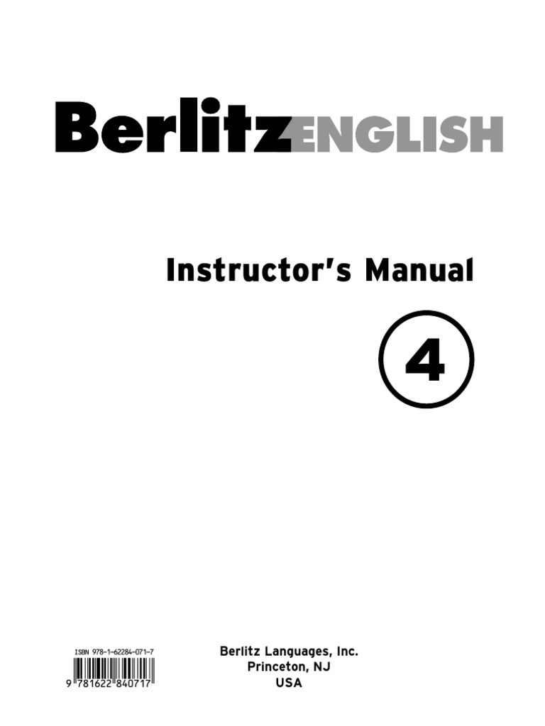 BerlitzEnglish IM Level4 | PDF | English Language | Books