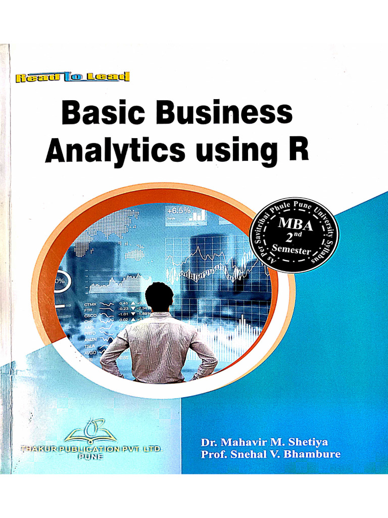 Basic business analytics Using R Unit 1 - Thakur | PDF Basic business analytics Using R Unit 1 - Thakur | PDF