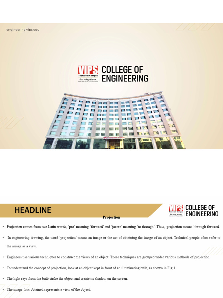 Ortho Graphic Projection | PDF | Infographics | Euclid