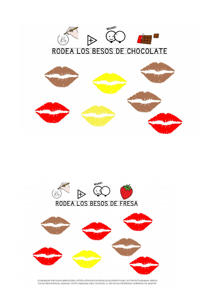 De Que Color Es Un Beso | PDF