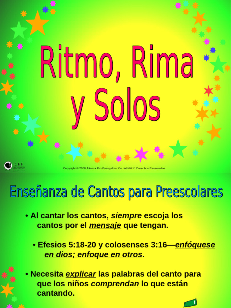 Ritmo, Rima y Solo | PDF