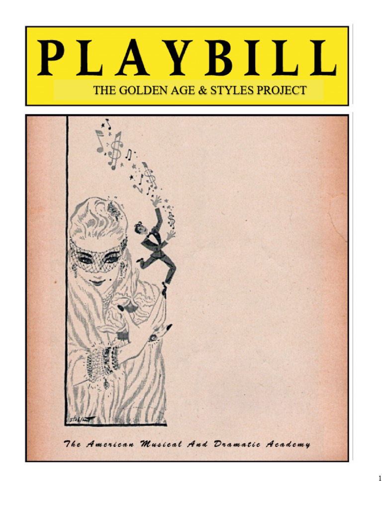 Golden Age Musical Theatre Research Guide | PDF | Broadway Theatre ...