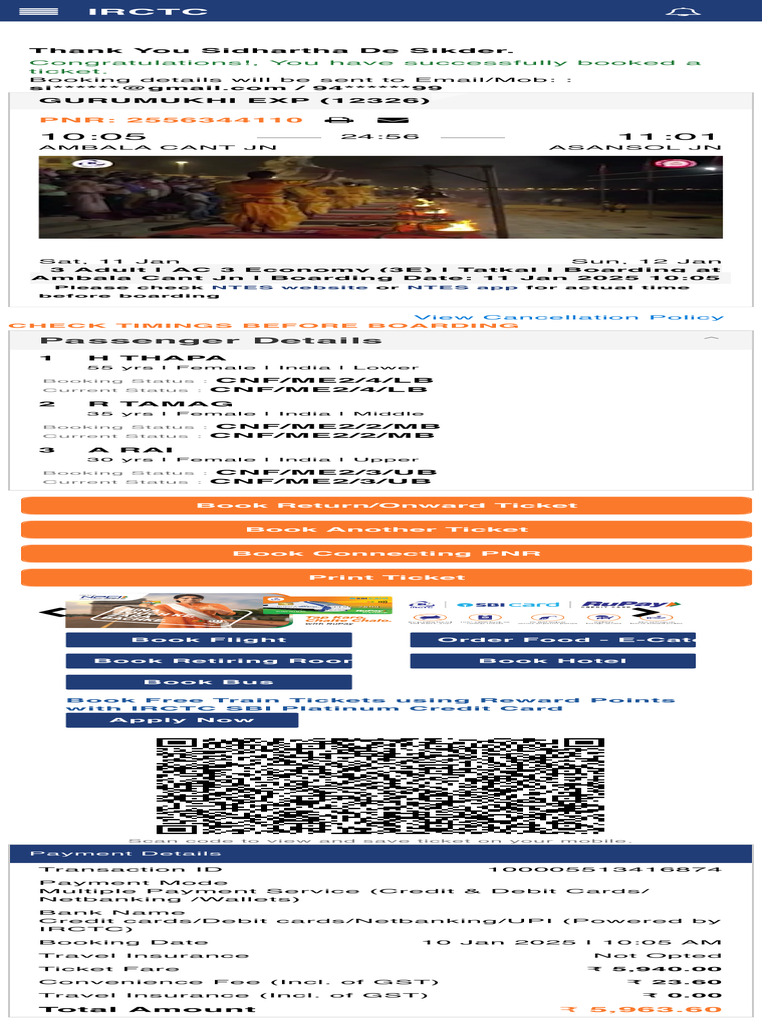 IRCTC Next Generation eTicketing System 2 | PDF