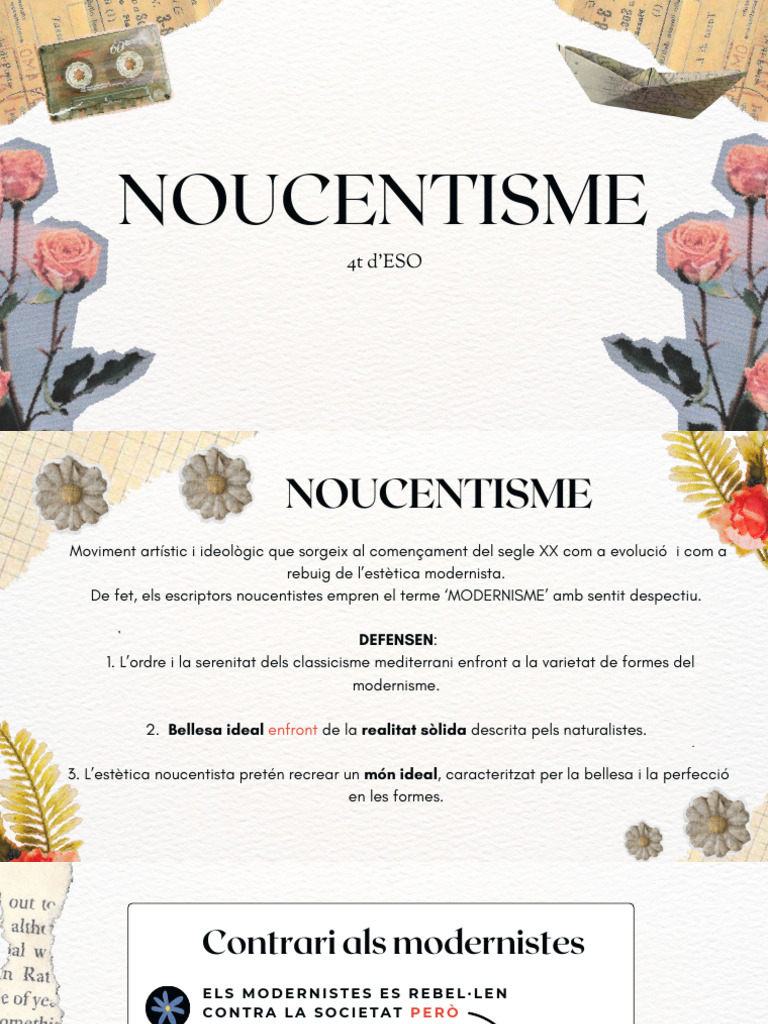 NOUCENTISME | PDF