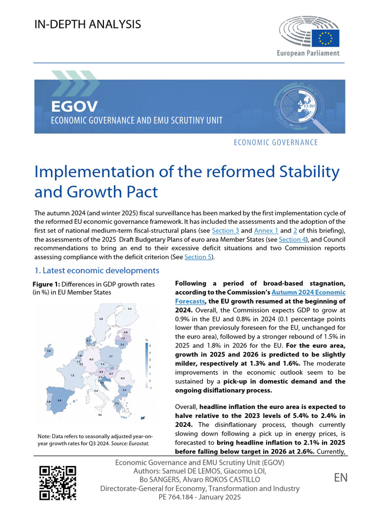 Ecti Ida (2025) 764184 en | PDF | European Central Bank | Eurozone