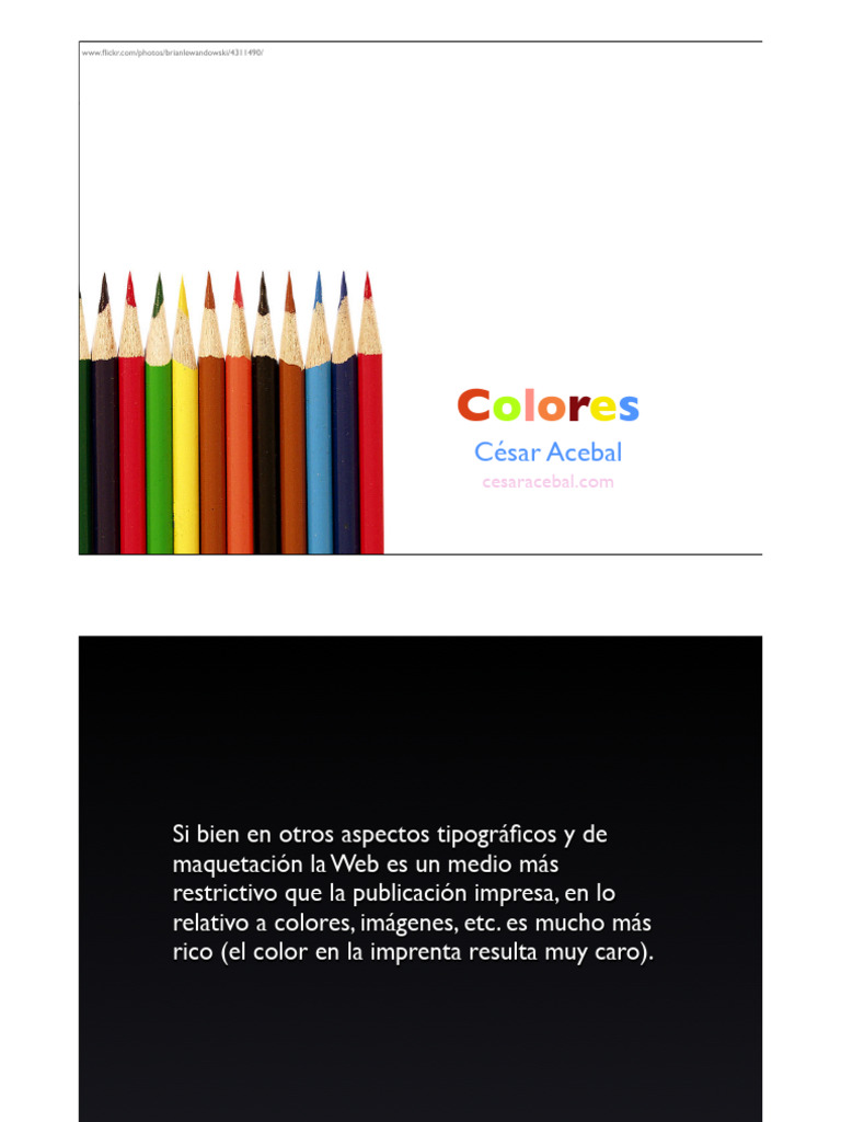 Colores y Fondos en CSS: Guía Completa | PDF | Modelo de color Rgb | Color