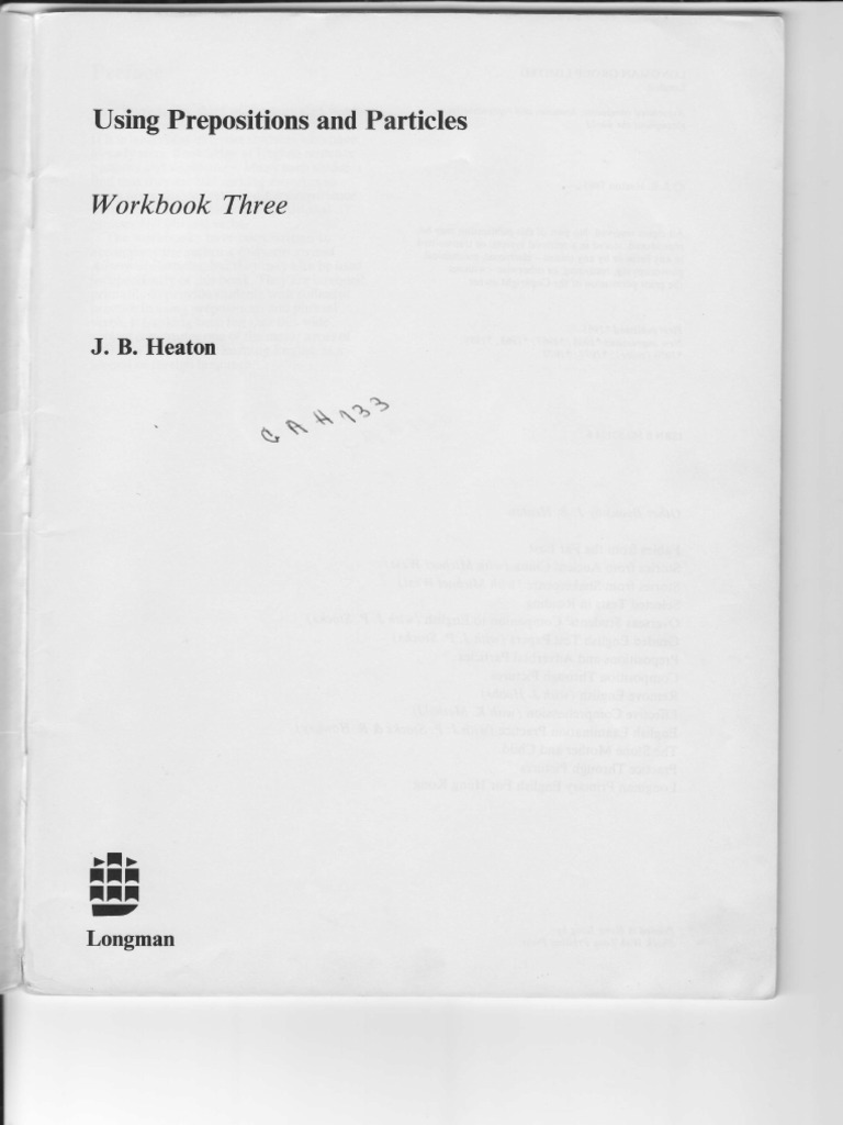 Using Prepositions and Particles | PDF | Preposition And Postposition ...