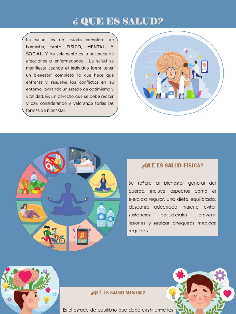 Definiciones Clave de Salud Integral | PDF