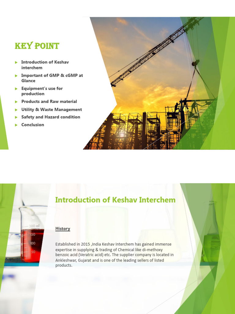 Overview of Keshav Interchem Operations | PDF | Waste | Water