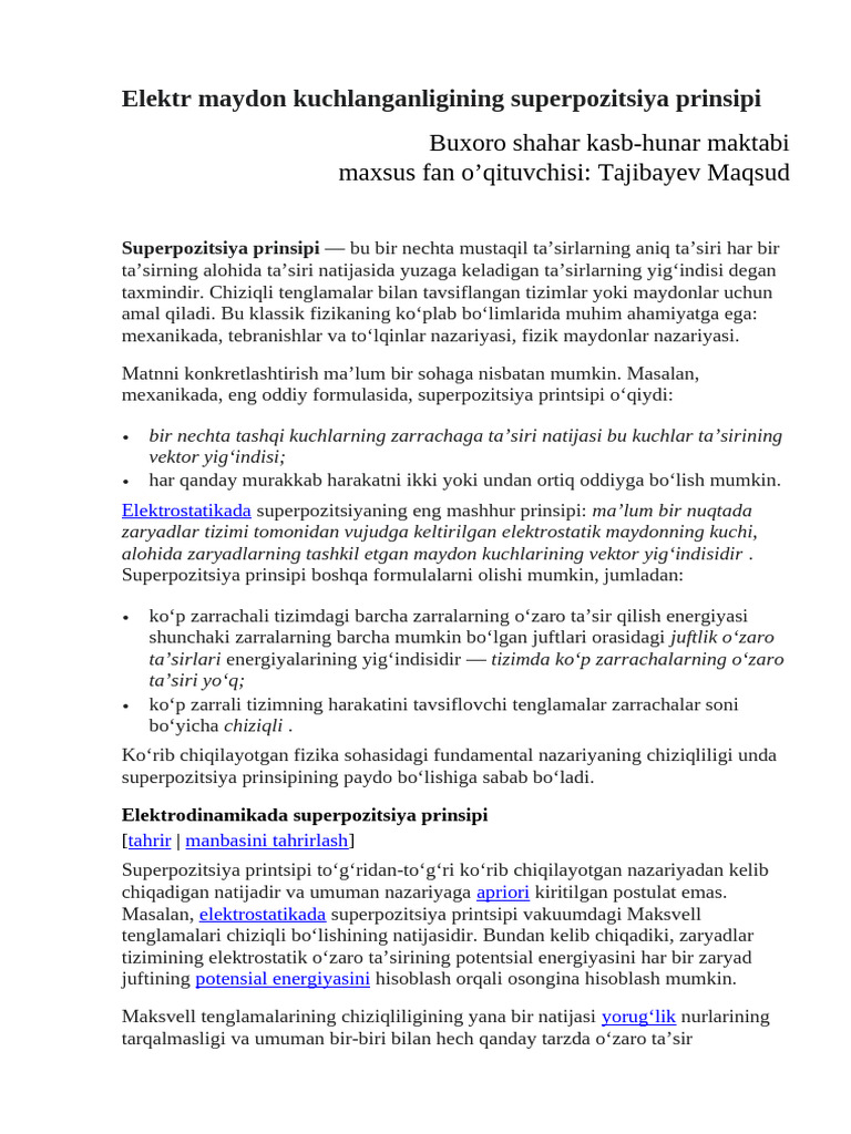 Tajibayev Maqsud | PDF