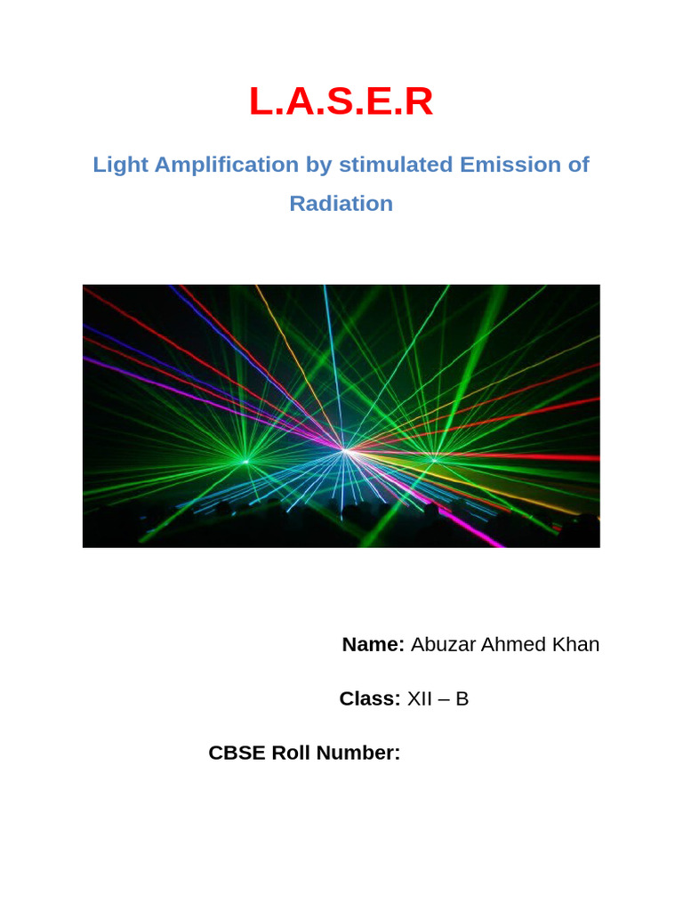 ak47-Physics | PDF | Laser | Photon
