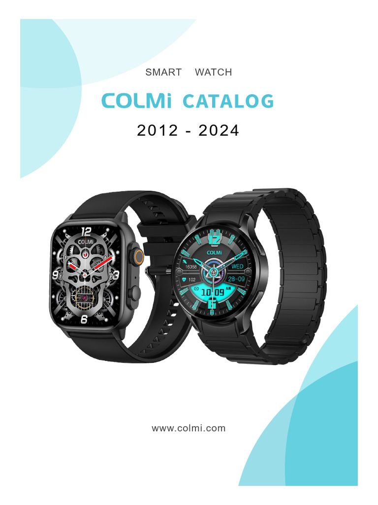 COLMi Smartwatch Catalog 2012-2024 | PDF | Smartwatch