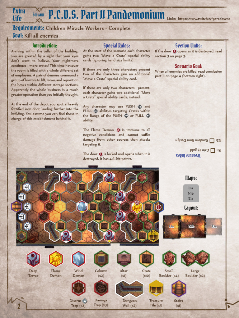 Gloomhaven - PCDS Pandemonium | PDF | Gaming