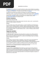 Maniobras Obstétricas para Parto Podálico | PDF