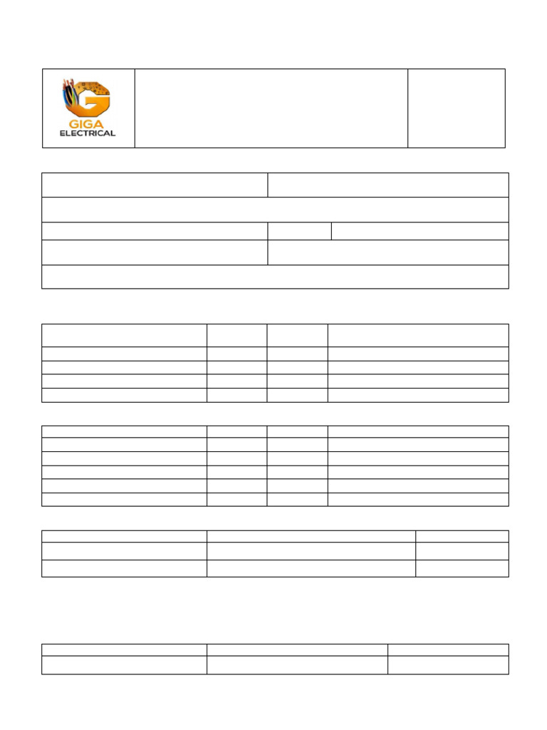 giga aplication form | PDF