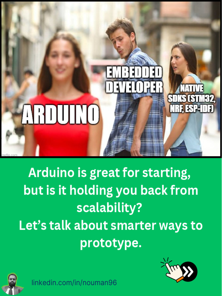 Arduino Vs Mature Embedded SDKs (STM, ESP, NRF) | PDF