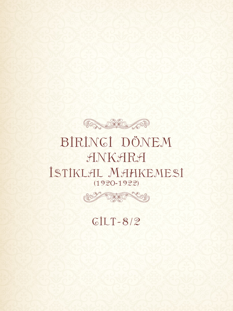 Ankara1.Dönem Cilt 2 | PDF