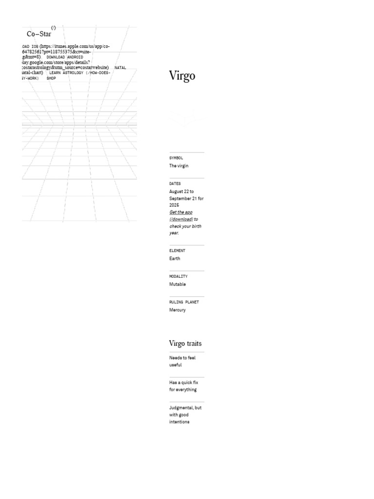 Understanding Virgo Traits and Needs | PDF | Zodiac | Divination