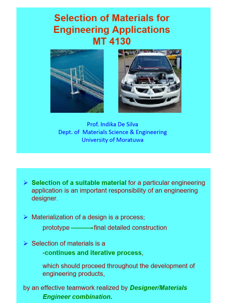 Lec Note-1 Merged | PDF | Composite Material | Fracture