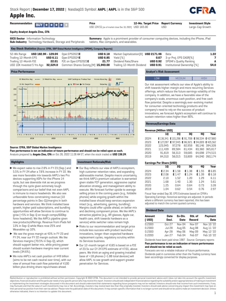 AAPL-2022-12-17 | PDF | Apple Inc. | Expense