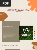 Natura - Missão, Vissão e Valores | PDF | Vida