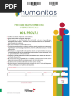 Vestibular Famema 2023 Prova1 | PDF | Sangue | Água
