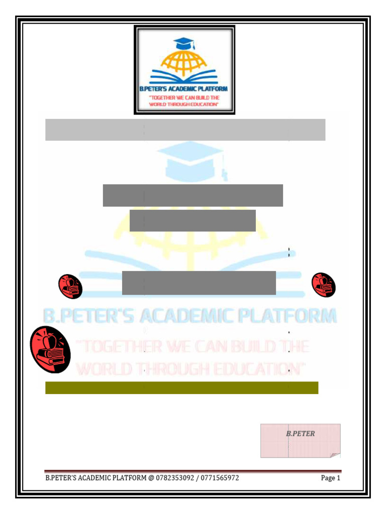 S.1 - S.4 History Scenario Bank Sample | PDF