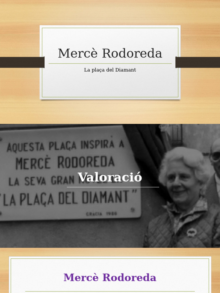 M. Rodoreda | PDF