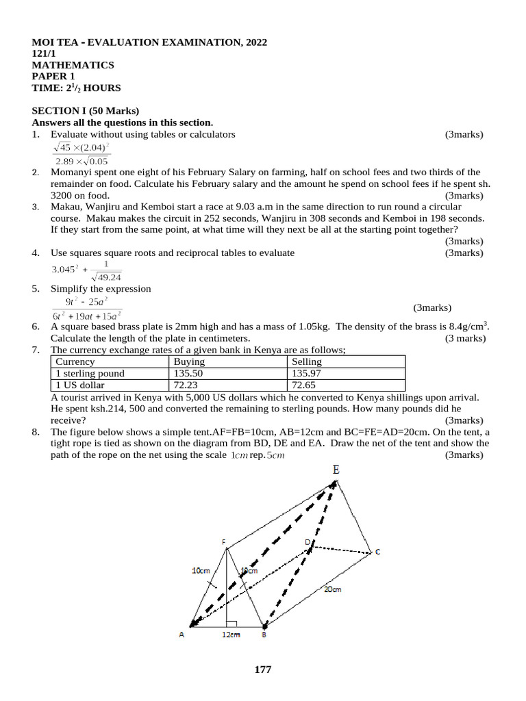 MOI TEA - MATHS complete | PDF | Circle | Elementary Geometry