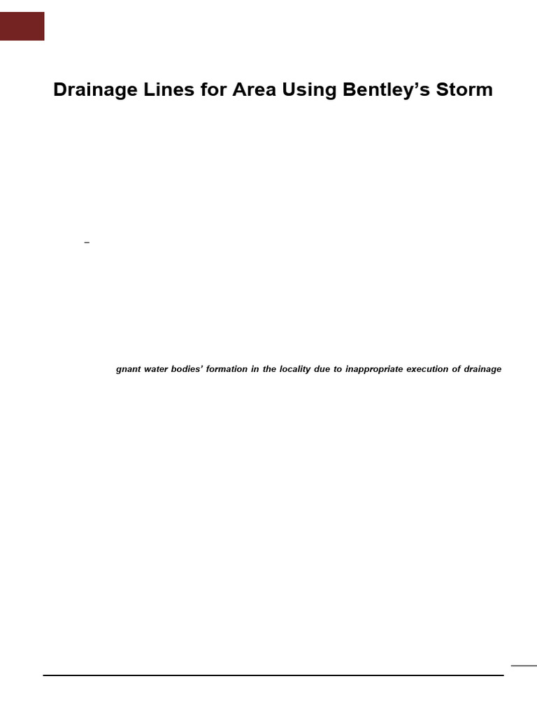 Storm Water Drainage Design with StormCAD | PDF | Stormwater | Surface ...