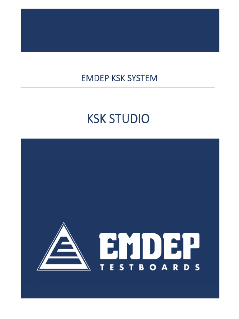 Emdep KSK Studio Manual EN v1.87.0 | PDF | Databases | Keyboard Shortcut