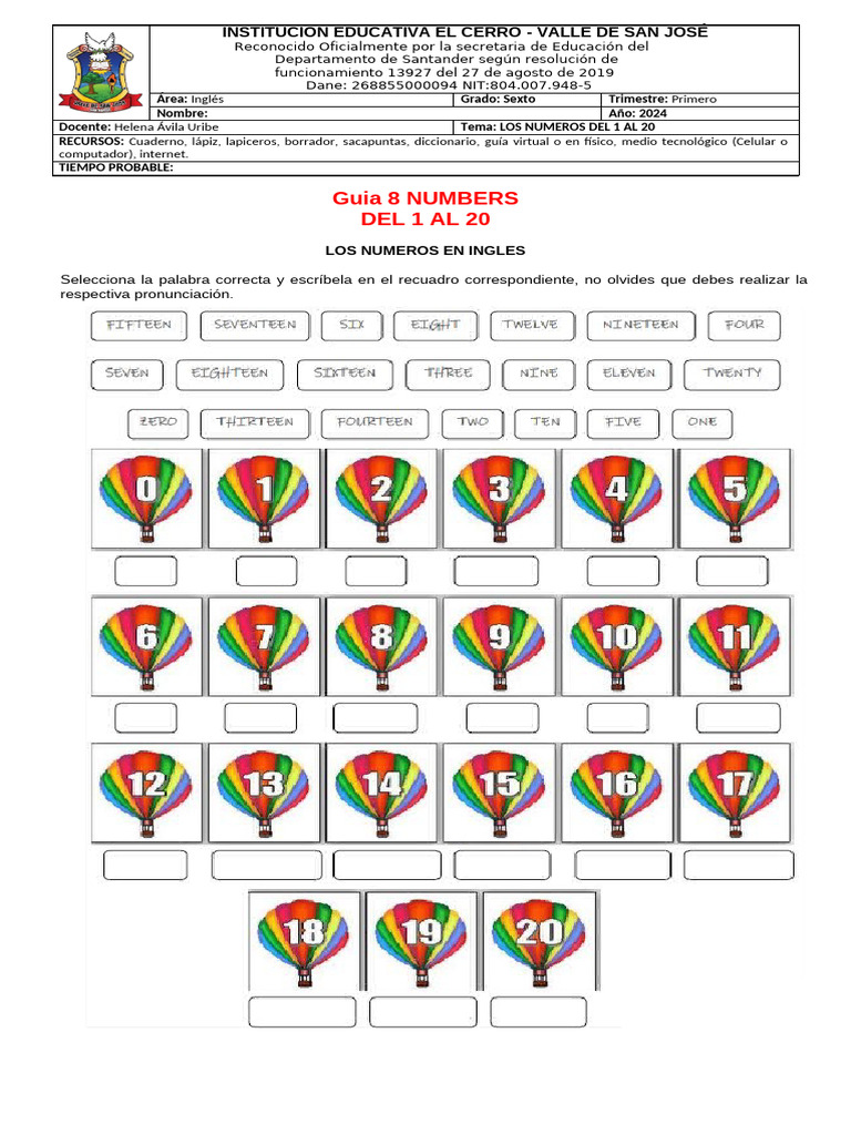 The Numbers 2 | PDF